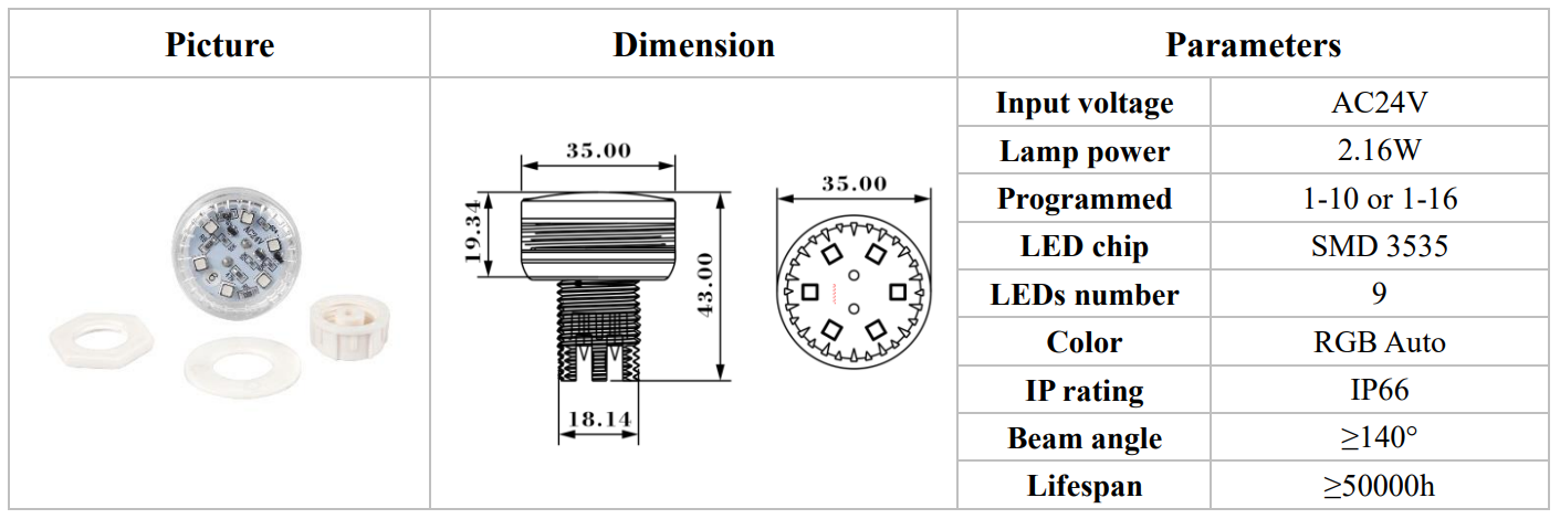 ADS-IC359S-2pin-Auto - Shenzhen Aidisen Optoelectronic Co., Ltd